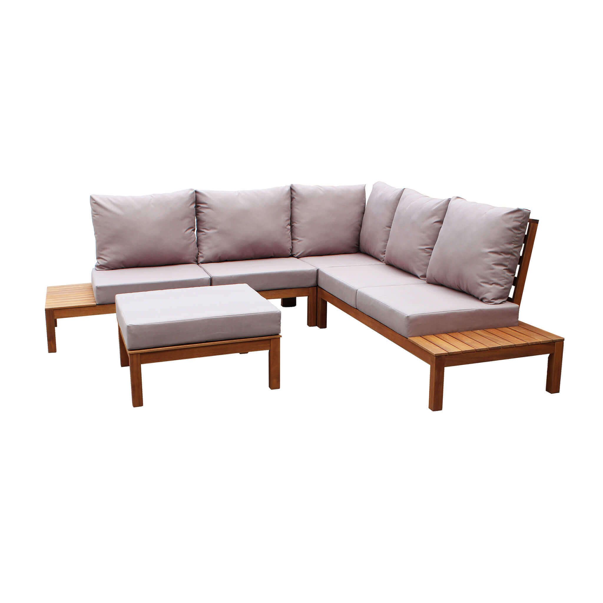 Argos 6 seater wooden corner sofa store